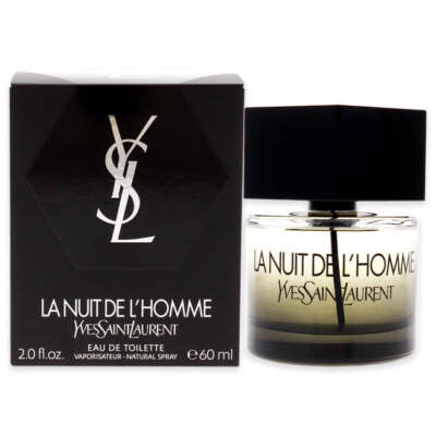 La Nuit De LHomme by Yves Saint Laurent for Men - 2 oz EDT Spray ...