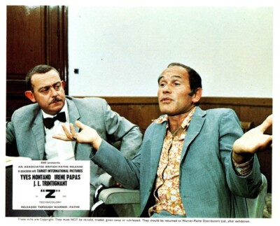 Z Original Lobby Card 1969 Marcel Bozzuffi Costa-Gavras classic polital ...