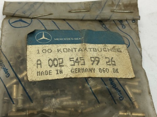 Mercedes-Benz 0025459926 Wiring Connector Plug Terminal Pins | Bronze ...