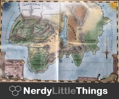 Monolith - Conan - Kickstarter Exclusive - Conans World Map / Weltkarte ...