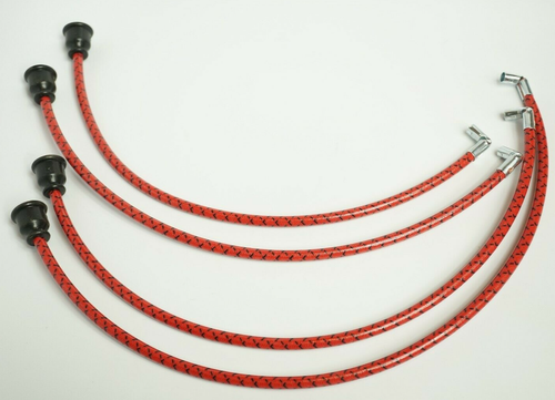 Farmall F30 I30 W30 Cloth Copper Spark Plug Wire Set IH International ...