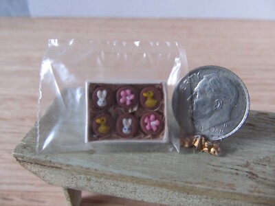 Artisan Lola Renner Easter Candy Chocolates Box Bunny Dollhouse ...