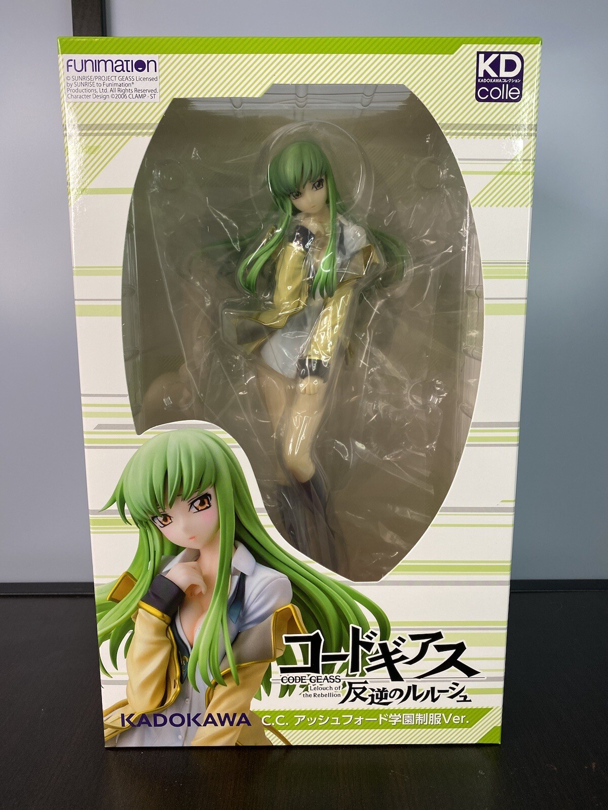 Kadokawa (KDColle) Code Geass CC Ashford Academy Figure 1/7 Scale Figure | eBay