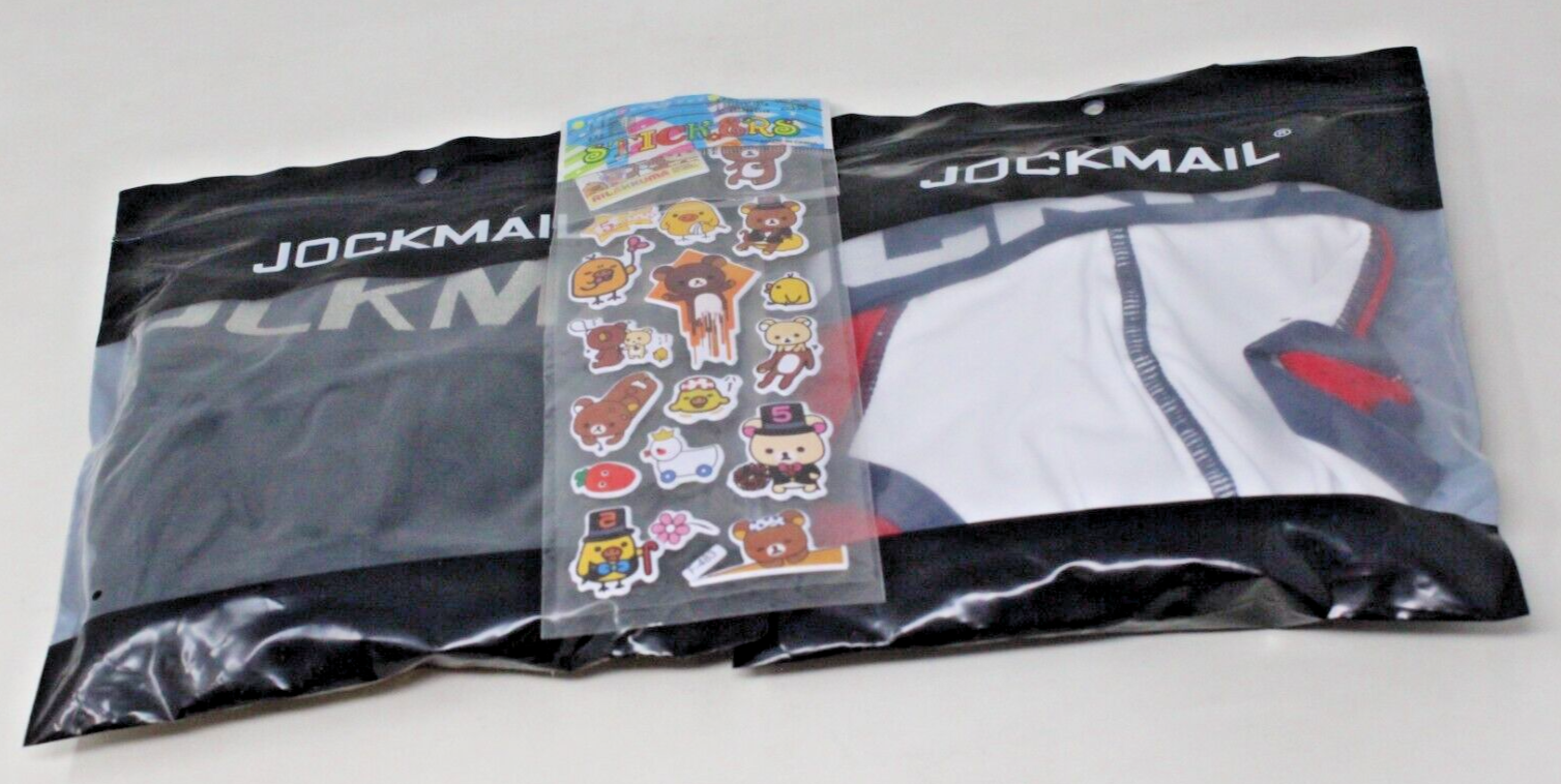 Jockmail Jockstrap Underwear Pack: Red, White, Blue & Black with ...