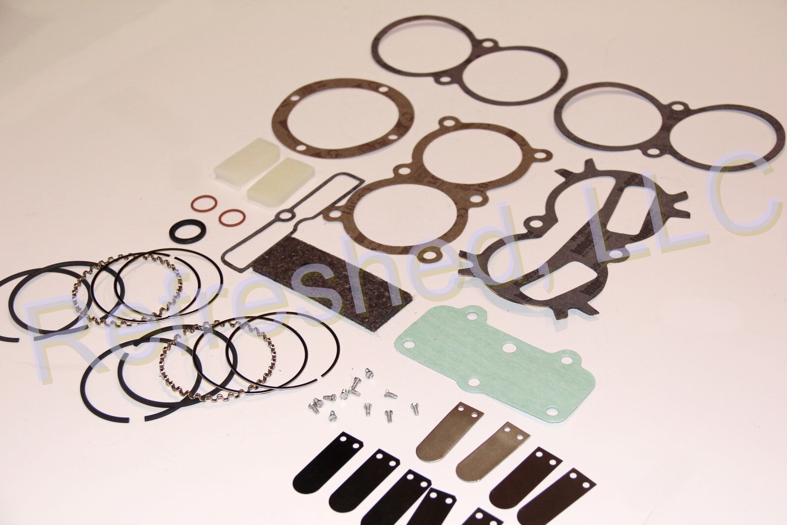 AIR COMPRESSOR REBUILD KIT VT CAMPBELL HAUSFELD SEARS WARD SPEEDAIR 2-3 ...