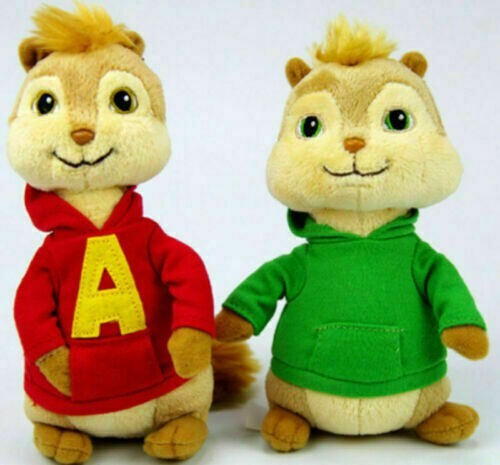 Ty Alvin And The Chipmunks 14" Alvin Plush Toy Without Tag Kids ...