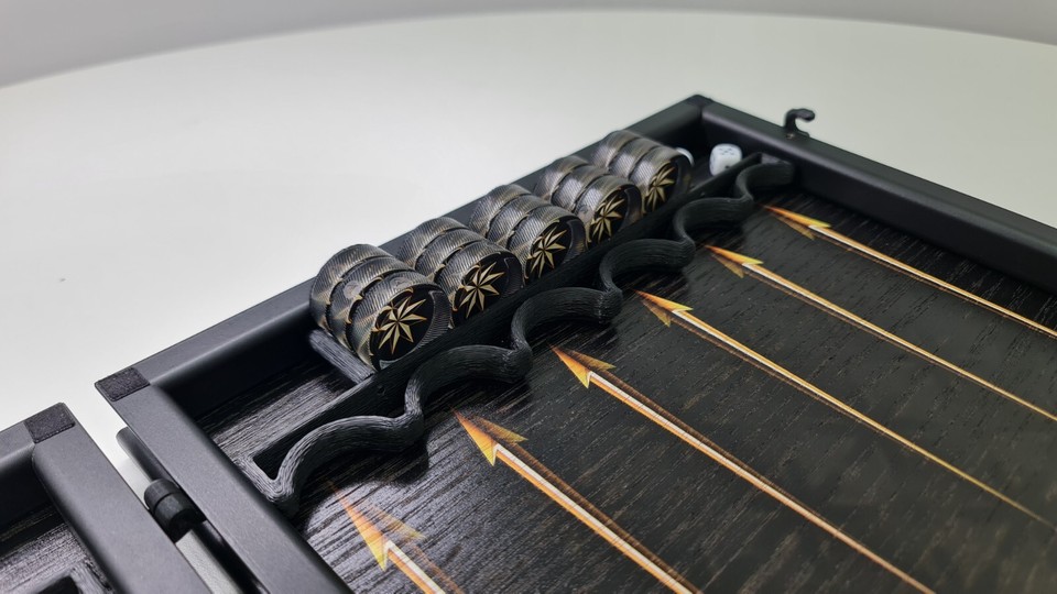 Backgammon wood veneer Set Board Game. Custom backgammon | eBay