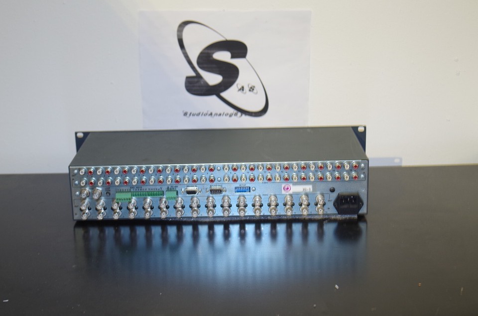 KRAMER 16 X16 AUDIO-VIDEO MATRIX SWITCHER VS-162AV RCA | eBay