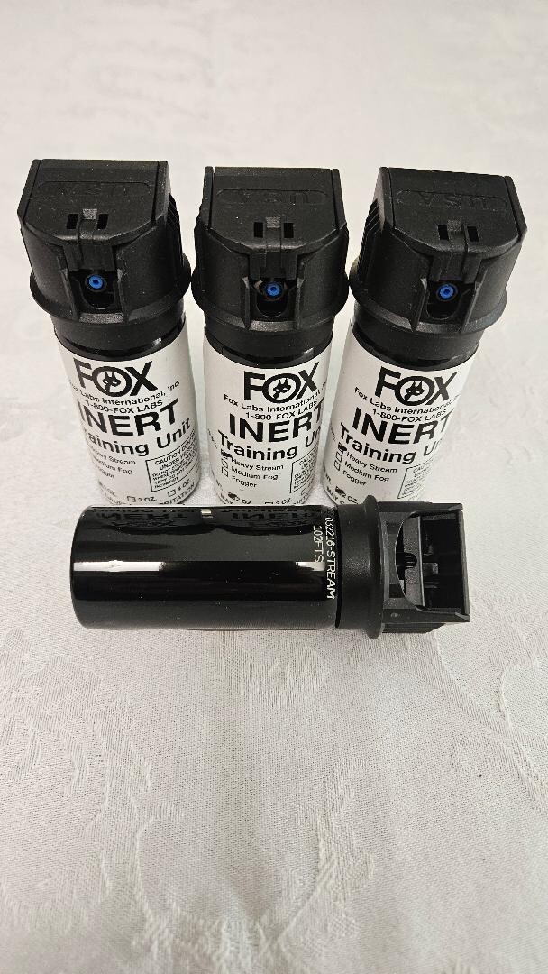 Fox Labs International Inert Training "Heavy Stream" 2oz Flip Top Spray ...