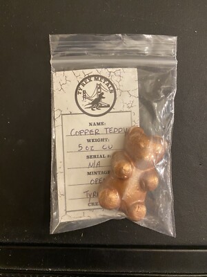 Hand Poured Copper Bear 5 Ounce | eBay