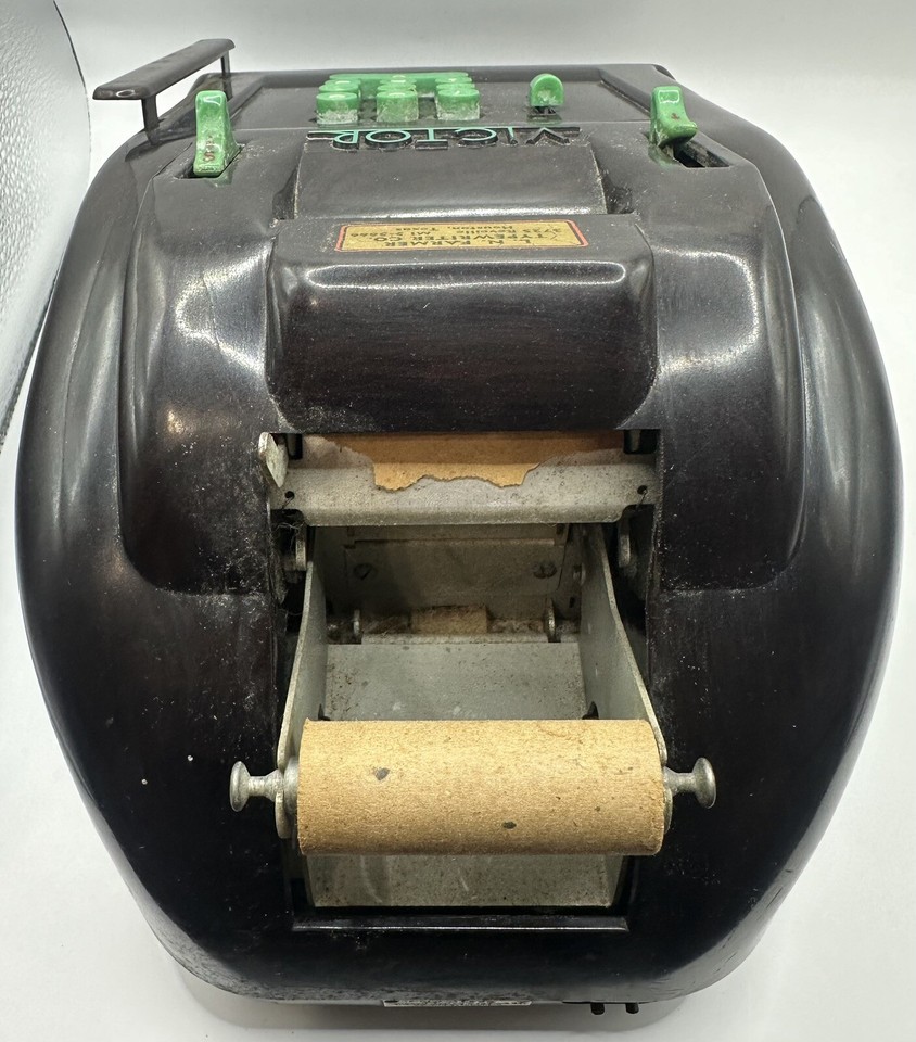 Vintage Art Deco Victor Adding Machine Calculator Bakelite Jade Mid ...