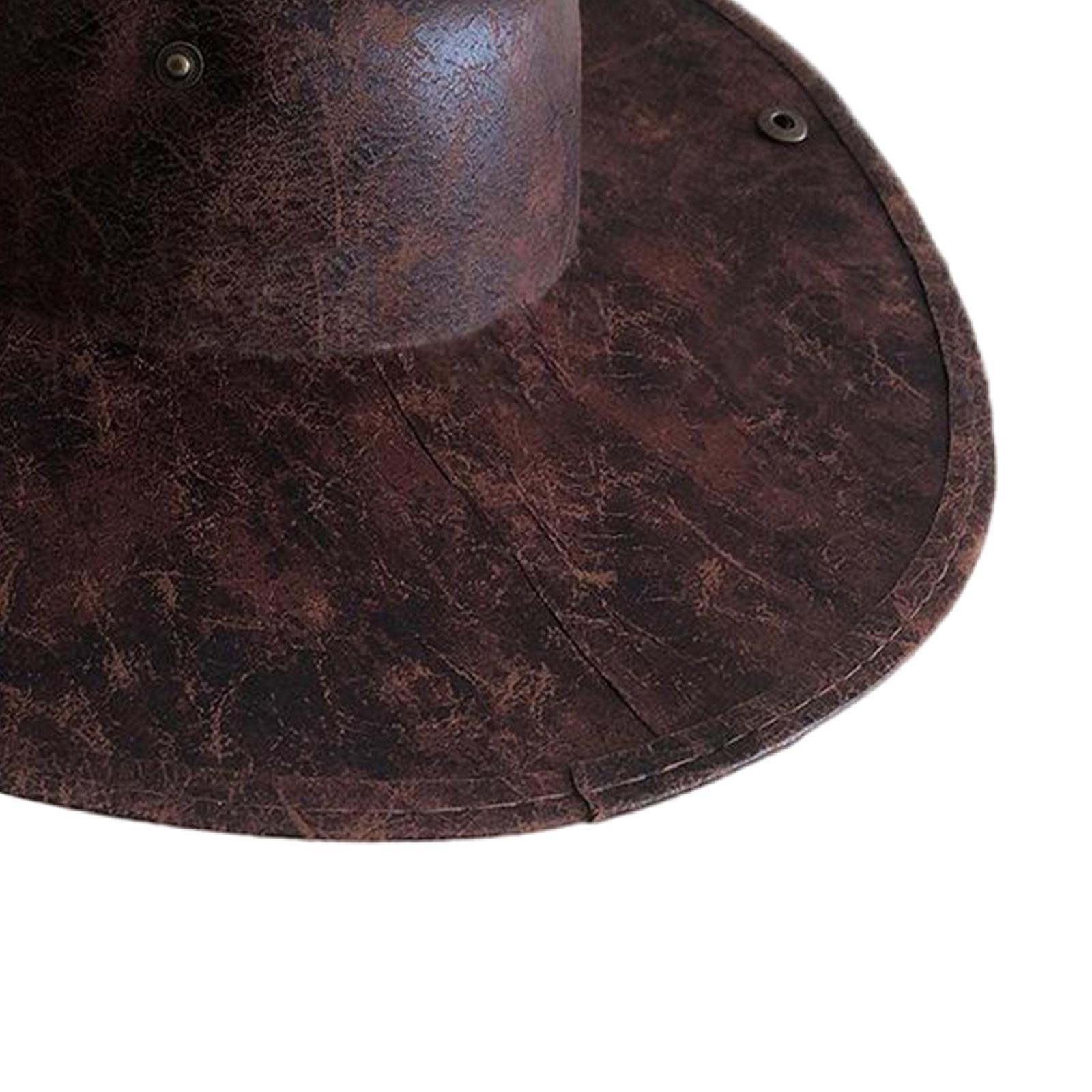 Faux Leather Captain Costume Cap for Pirate Birthday Parties Children ...