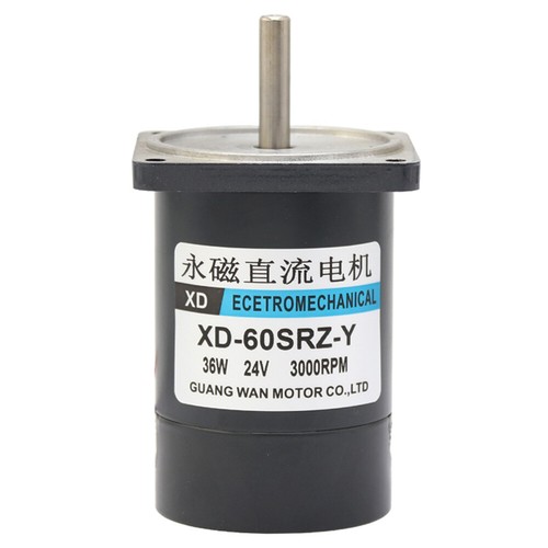 60mm Micro DC 12V/24V 36W High-speed Silent Motors 2000/3000/4000 ...