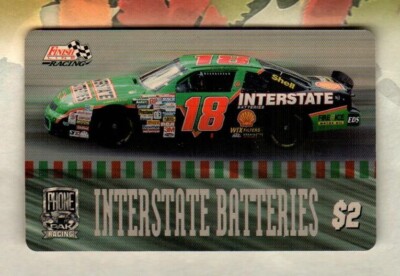 FINISH LINE RACING Interstate Car 18, NASCAR ( 1996 ) Phone Card ( EXP ...