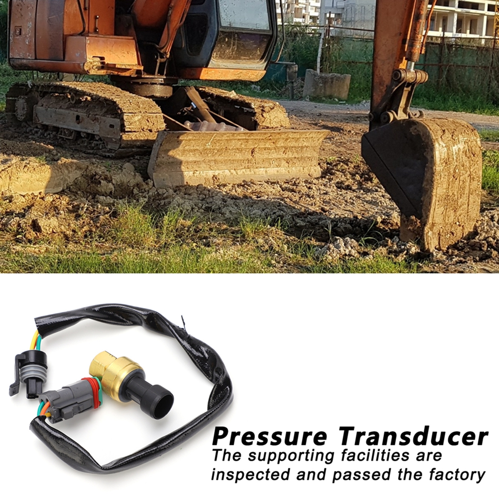 Pressure Sensor Oil Transmitter Transducer Switch With Connector For ...