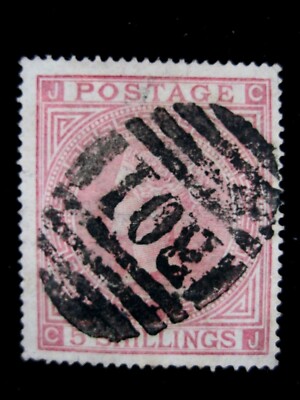 GREAT BRITAIN - SCOTT# 57 - PLATE 2 - USED - CAT VAL $600.00 | eBay