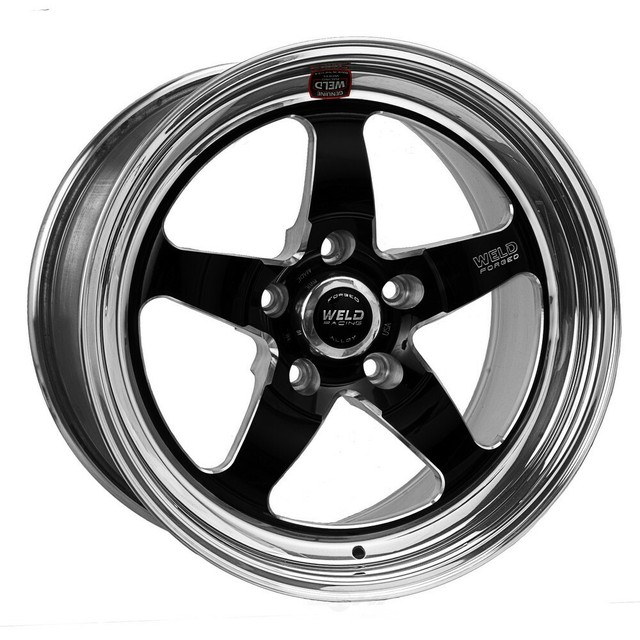 Wheel-17X10'' Black S71 Low Pad 5X4.5'' Bolt Pattern 7.9'' Backspace ...