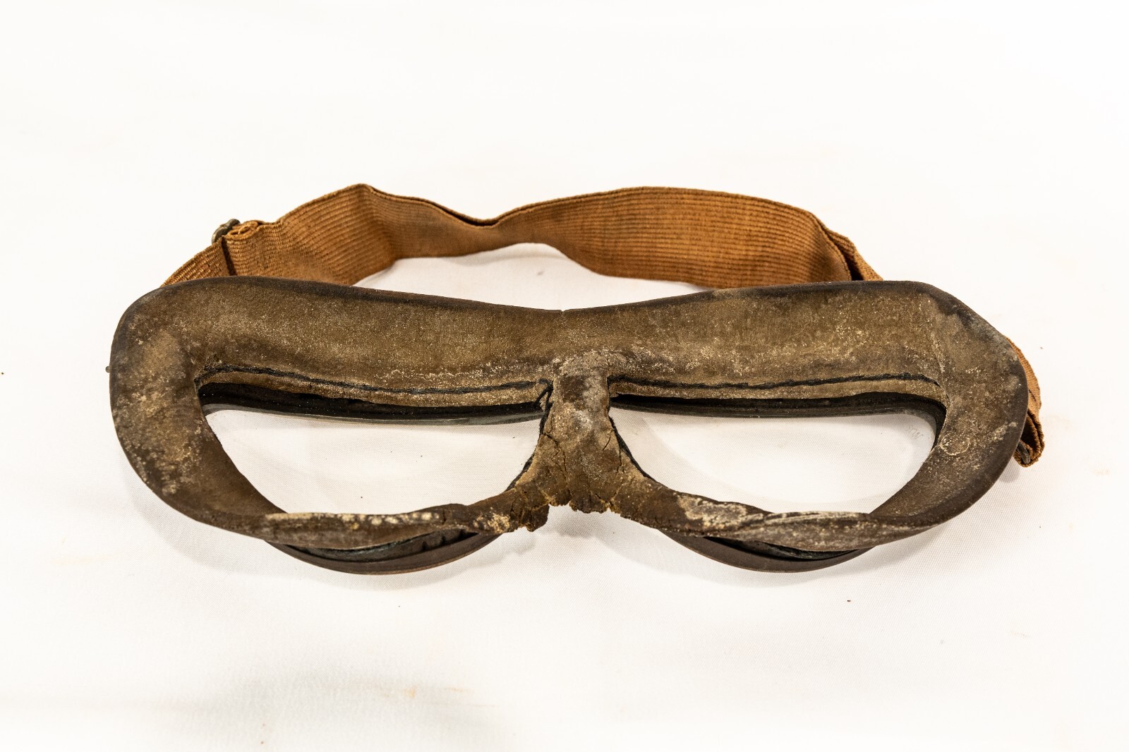 Willson Rare Pilot Goggles 1920s Antique - Gem