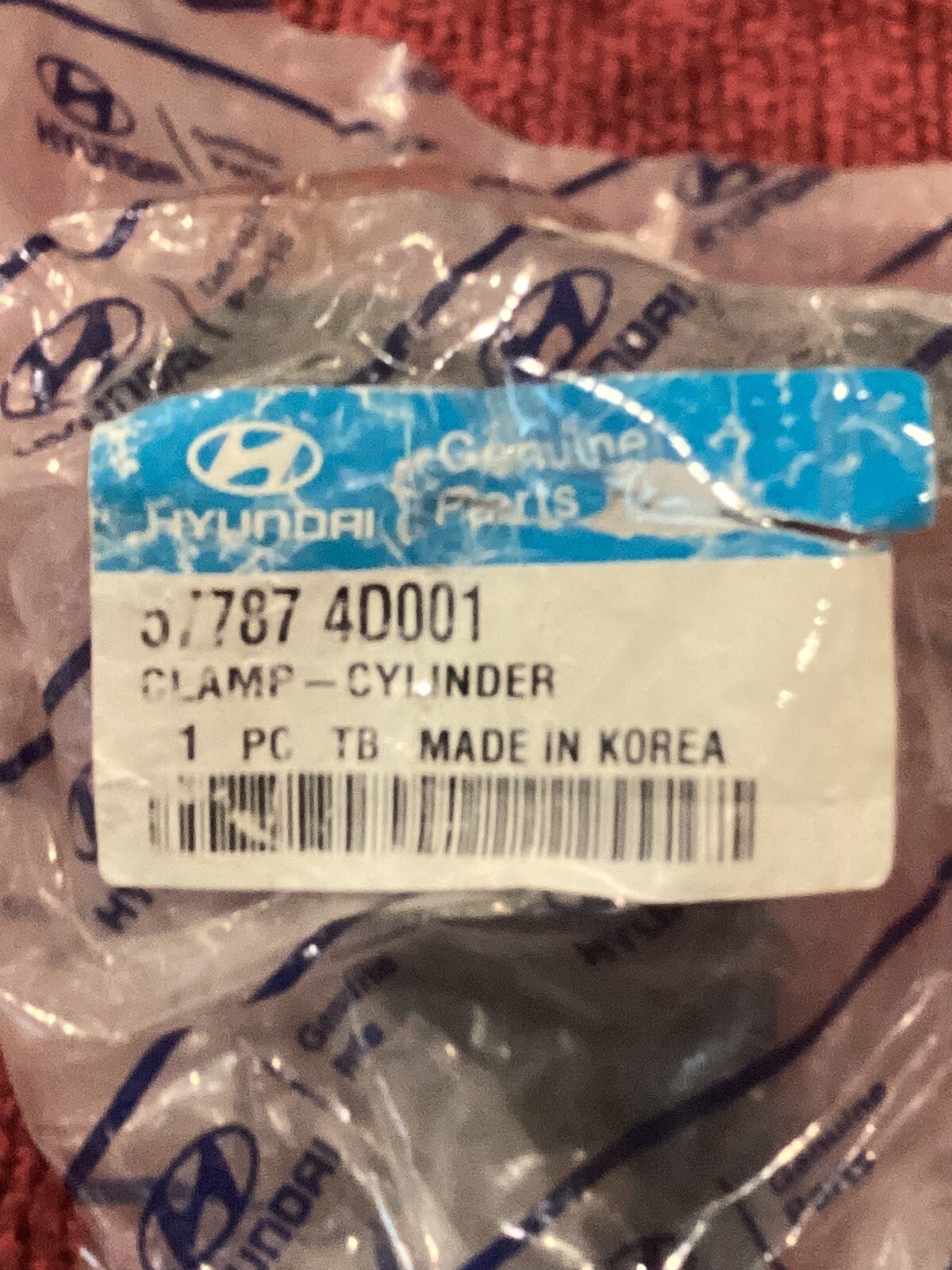 Genuine Hyundai Parts Steering Gear Clamp 57787 4D001 Brand New | eBay