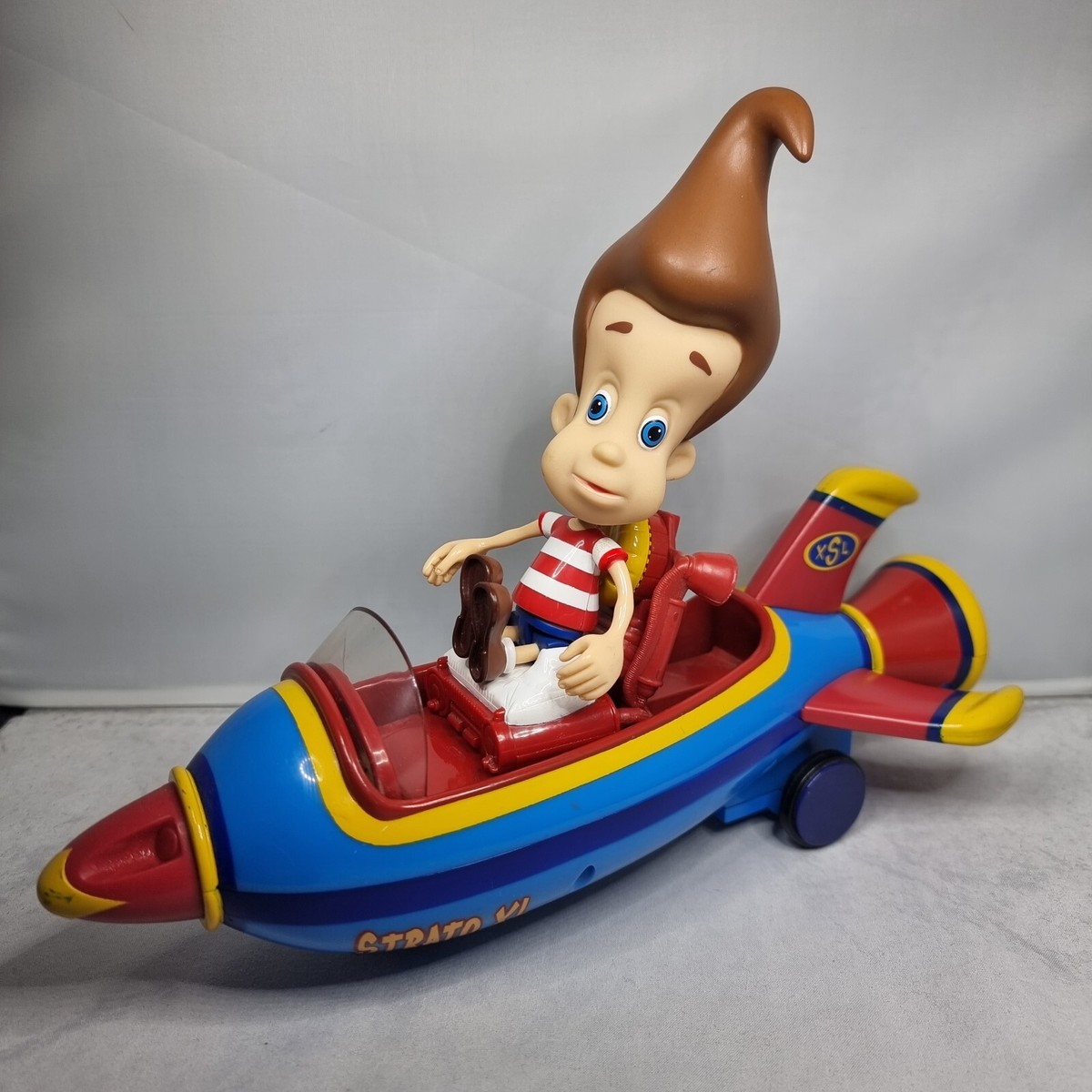 Jimmy Neutron Boy Genius Strato Xl Rocket Toy Mattel Jimmy Neutron