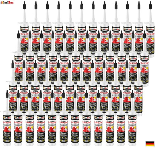 Bitumenkleber 48 x 310 ml Dichtstoff Dachdicht Bitumen Dichtmasse ...
