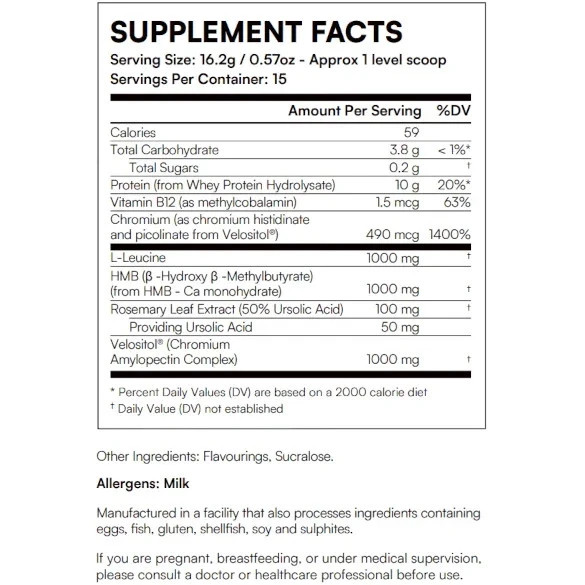 Apex Labs Muscle Defense Dietary Supplement, Vanilla - 8.57 oz - FREE ...