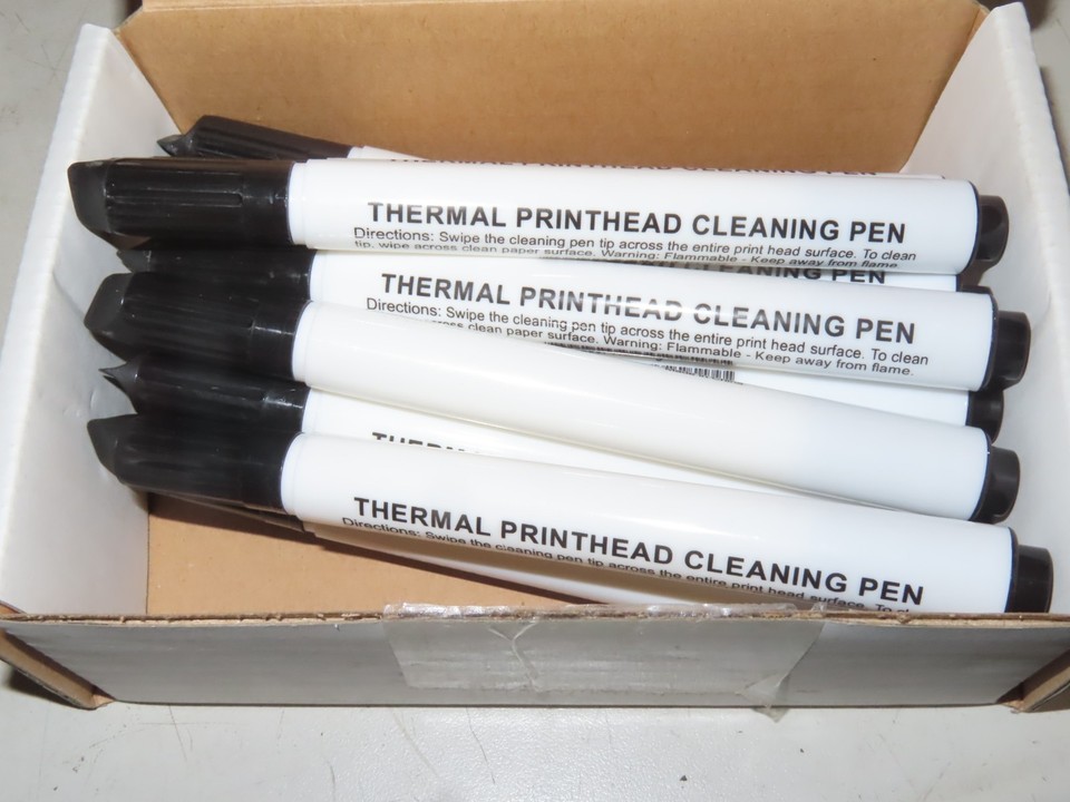 Box of 12 Zebra Thermal Printhead Cleaning Pens 105950-035 | eBay