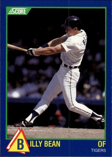 1989 Score Hottest 100 Rising Stars #19 Billy Bean Detroit Tigers | eBay