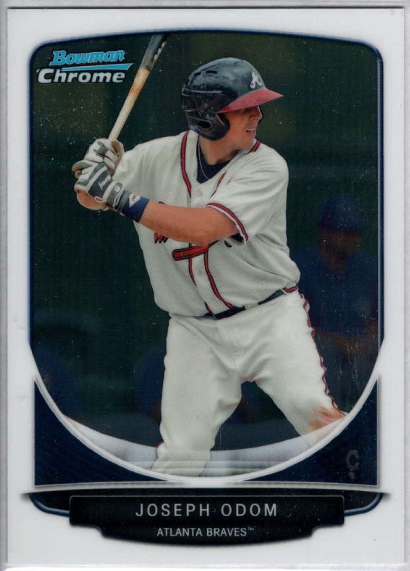2013 Bowman Draft Chrome Draft Picks #BDPP82 Joseph Odom Braves NM-MT ...