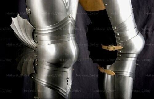 Medieval Knight Gothic Leg Set With Sabatons Armor Leg Guard LARP ...