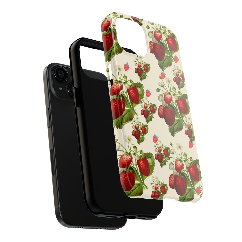Cute Strawberry Phone Case, Summer Phone Case, Fruit Phone Case, Mom ...