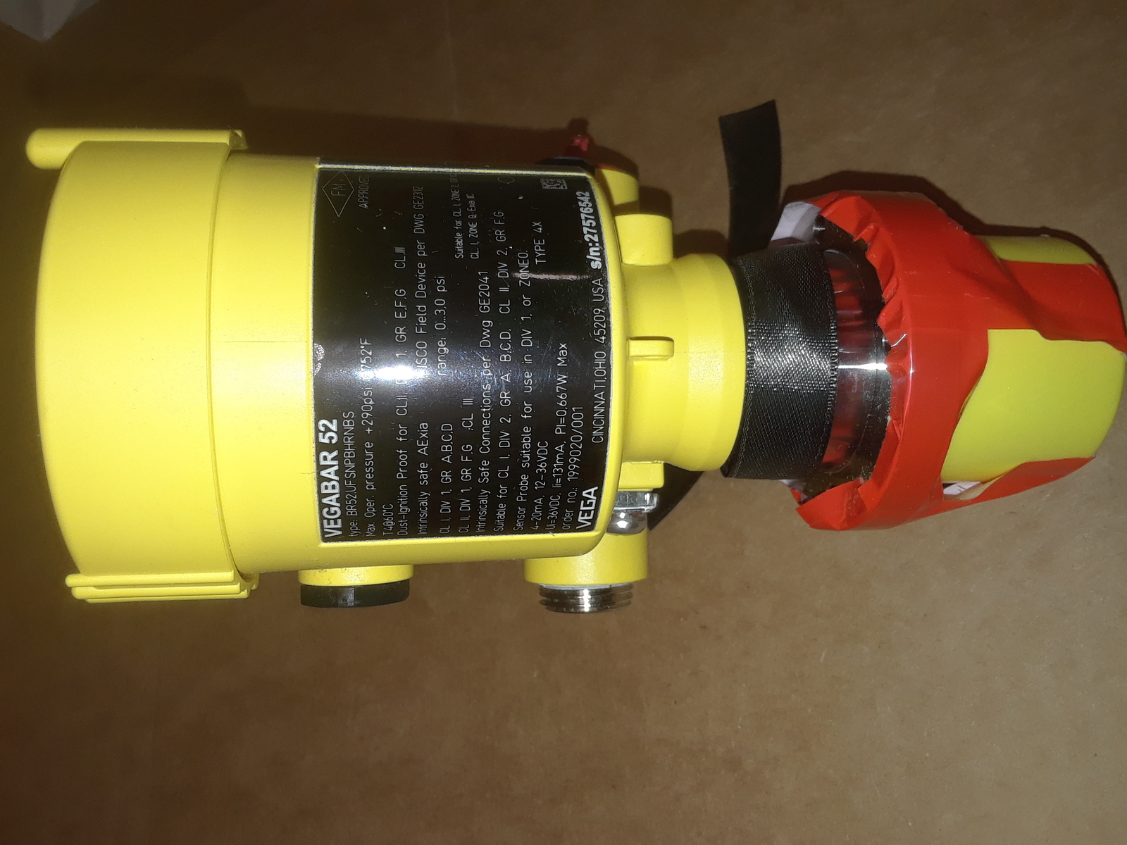 Vegabar 52 Pressure Transmitter - New in Box | eBay