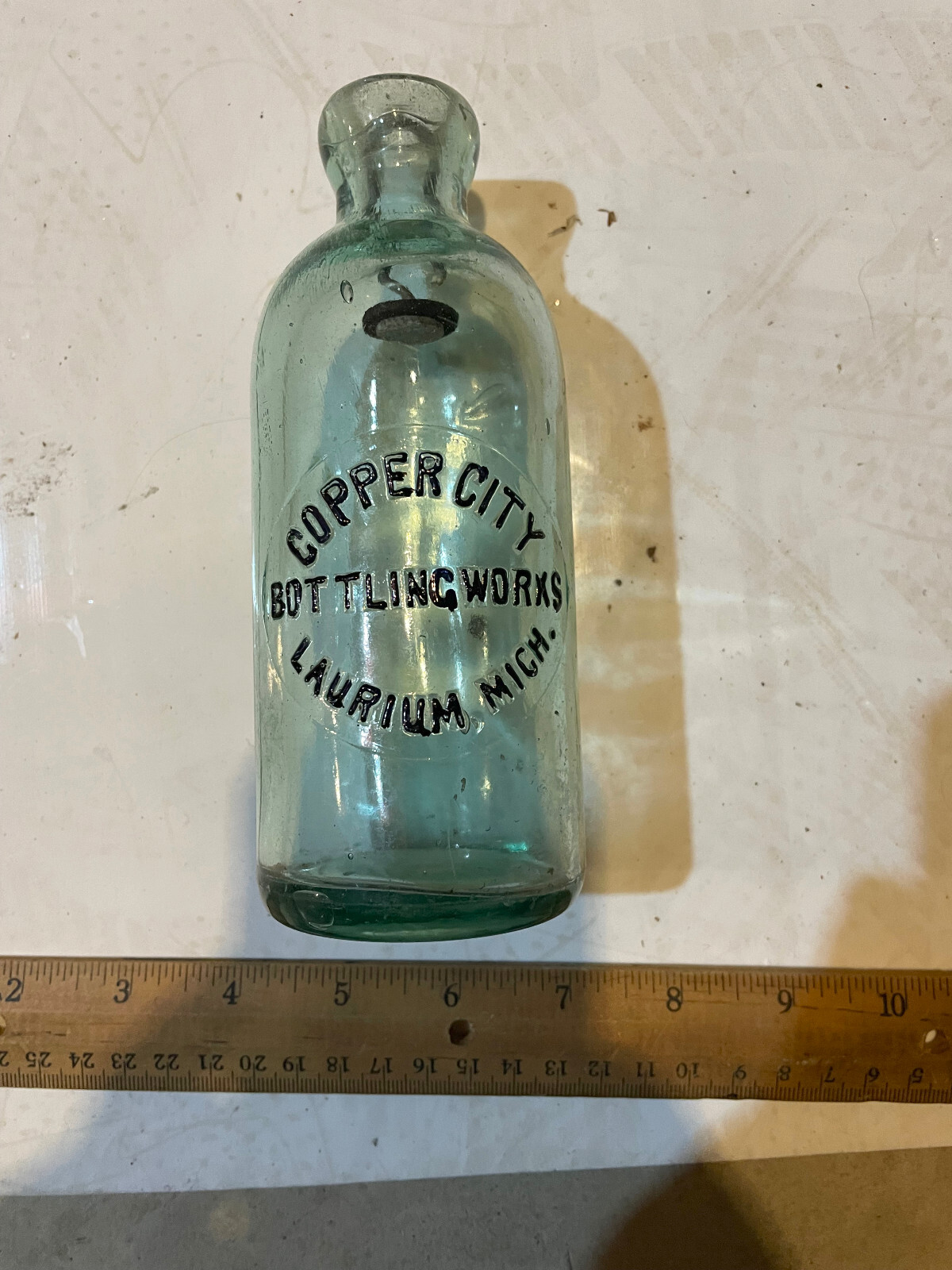 1890s 1900s Copper City Bottling Works Laurium Calumet UP Michigan area ...