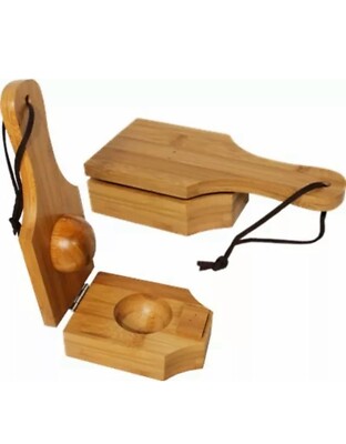 Toston Maker for Stuffing Tostones Tostonera. bamboo wood Presser ...