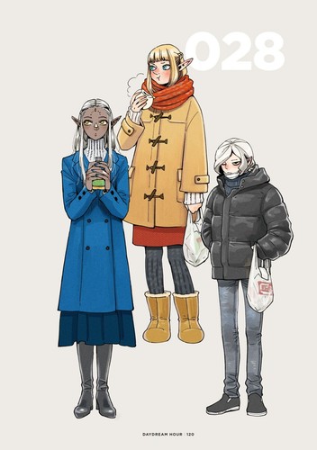 Dungeon Meshi Delicious in Dungeon Ryoko Kui Illustrations Art Book JP ...