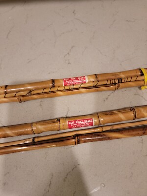 One Piece Bamboo Fishing Pole Talbot, Al 8' 5wt 1 Piece Bamboo Rod