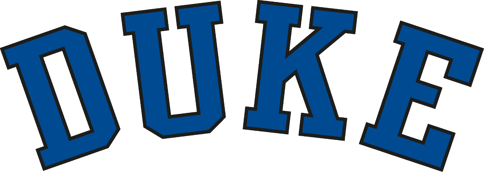 Duke University Blue Devils sticker logo NCAA weatherproof bumper vinyl ...