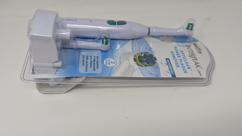 Interplak OPTICLEAN Power Plaque Remover Rechargeable Toothbrush | eBay