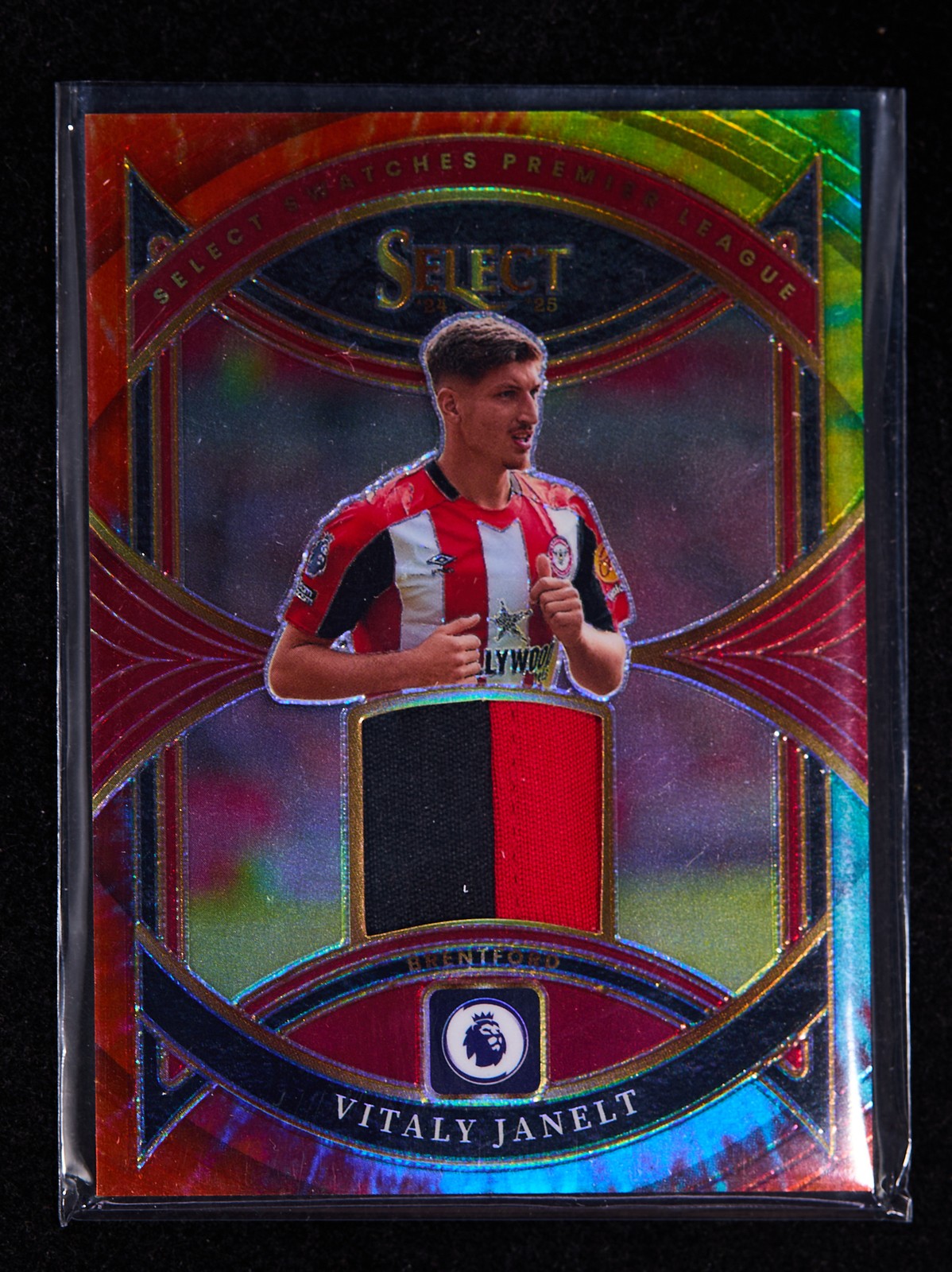 Vitaly Janelt 2024 Select Premier League #SS-VJ Select Swatches Tie-Dye ...