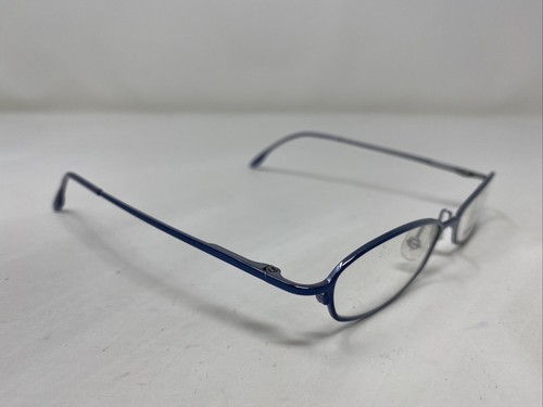 BCBGMAXAZRIA Italy CALISTA BLU 48-17-130 Blue Full Rim Eyeglasses Frame ...