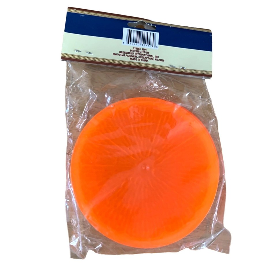 New Home Collections 4 pack Fruit Slices Orange Coasters 3.875 | eBay