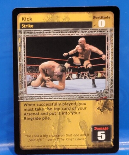 WWF Wrestling Trading Cards - Kick - Strike | eBay