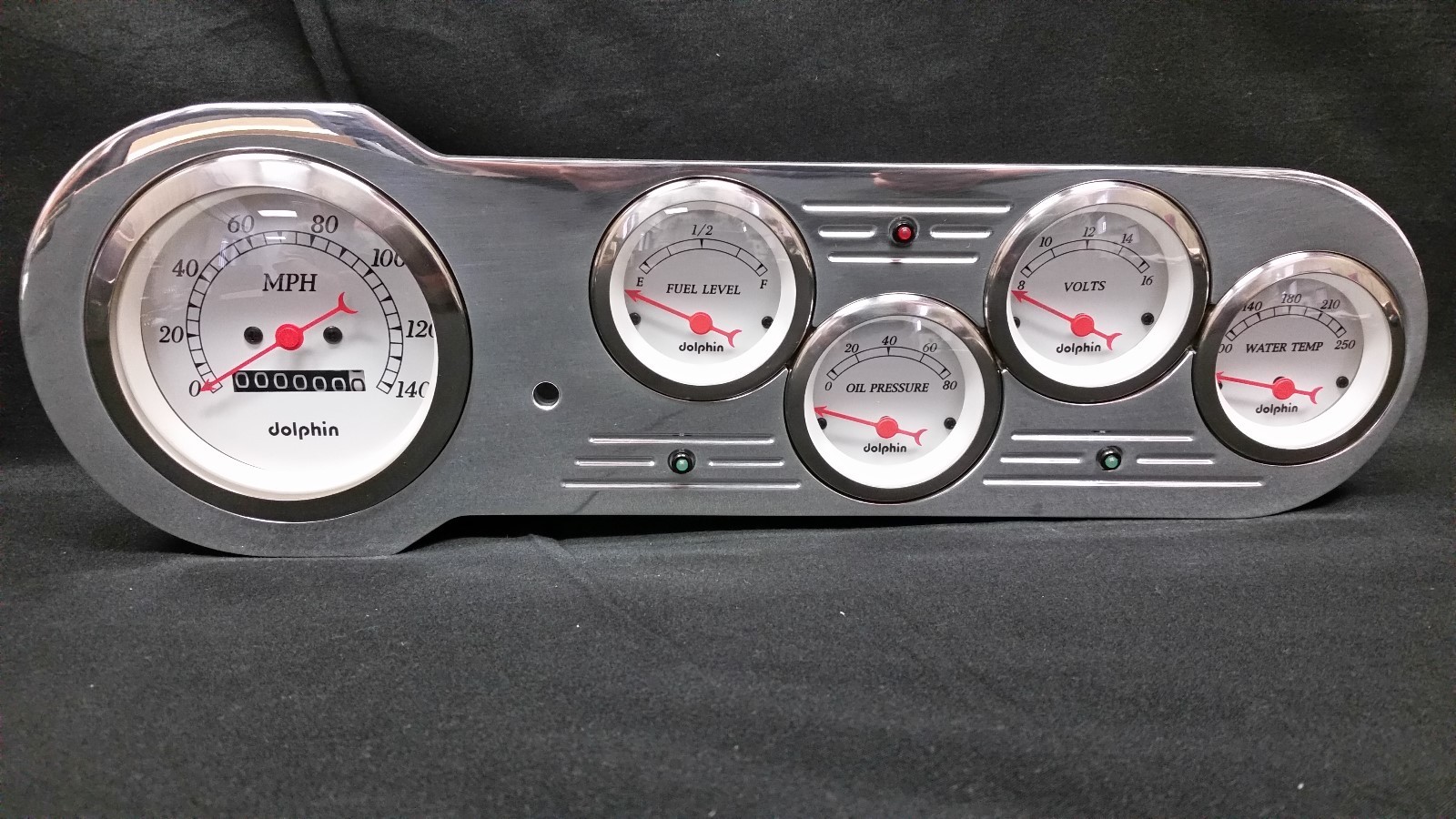 1953 1954 Chevy Car Dash Panel Instrument cluster Set White | eBay