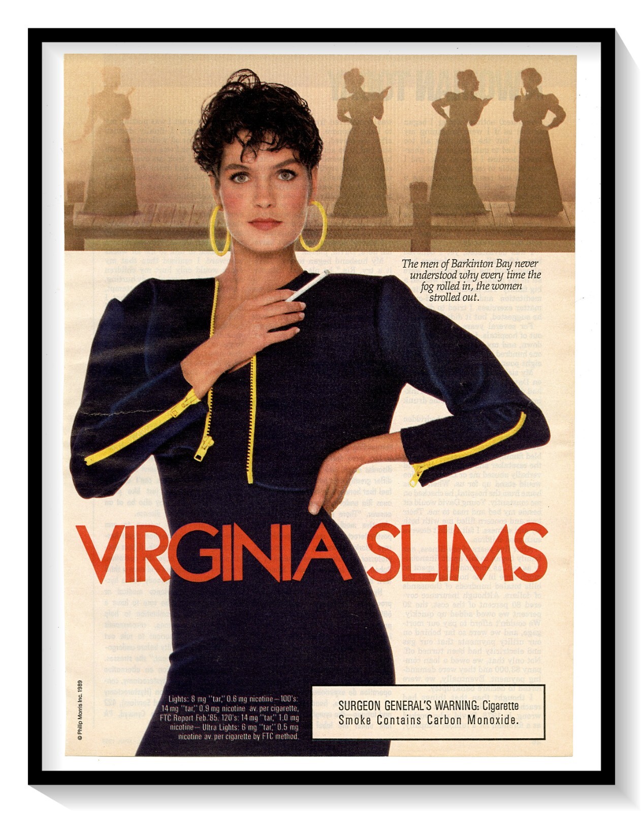Virginia Slims Cigarette Ads
