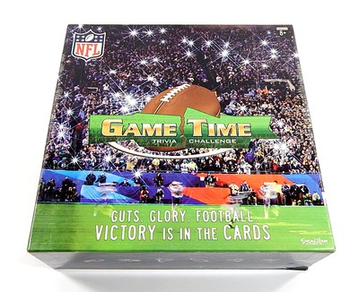 2008 NFL Game Time Trivia Challenge Football Board Game In Original Box ...