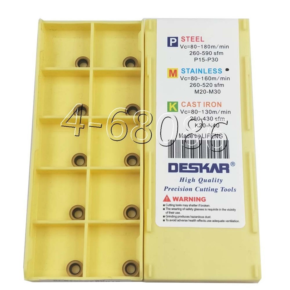 NEW RCMT0602MO BP010 carbide insert R3 RCGT Lathe index insert Milling ...