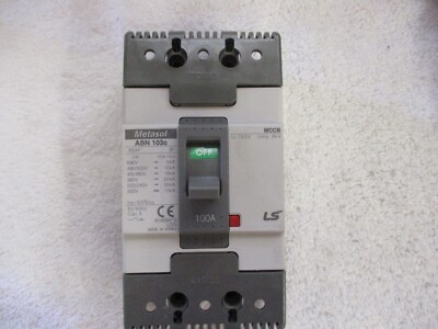 NEW LS Electric Metasol Molded Case Circuit Breaker 100A 3P ABN 103c #1 ...