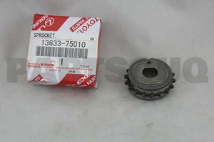 1363375010 Genuine Toyota GEAR, BALANCESHAFT DRIVEN, NO.2 13633-75010 ...