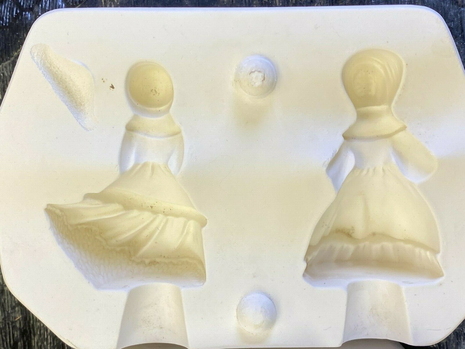 VINTAGE BYRON CERAMIC MOLD #1255 HOLIDAY CHEER | eBay