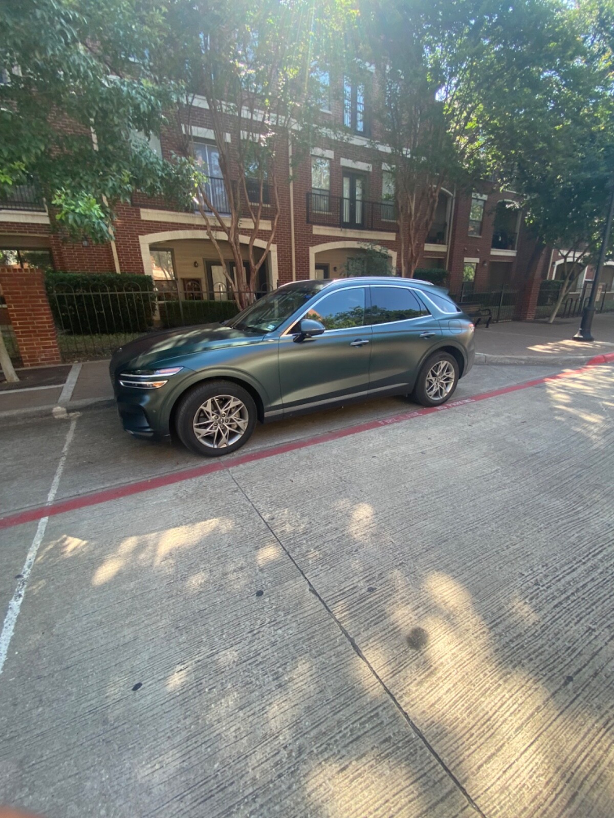 Like NEW 2023 Genesis GV 70, 2.5T Brunswick Green (Matte),Havana brown ...